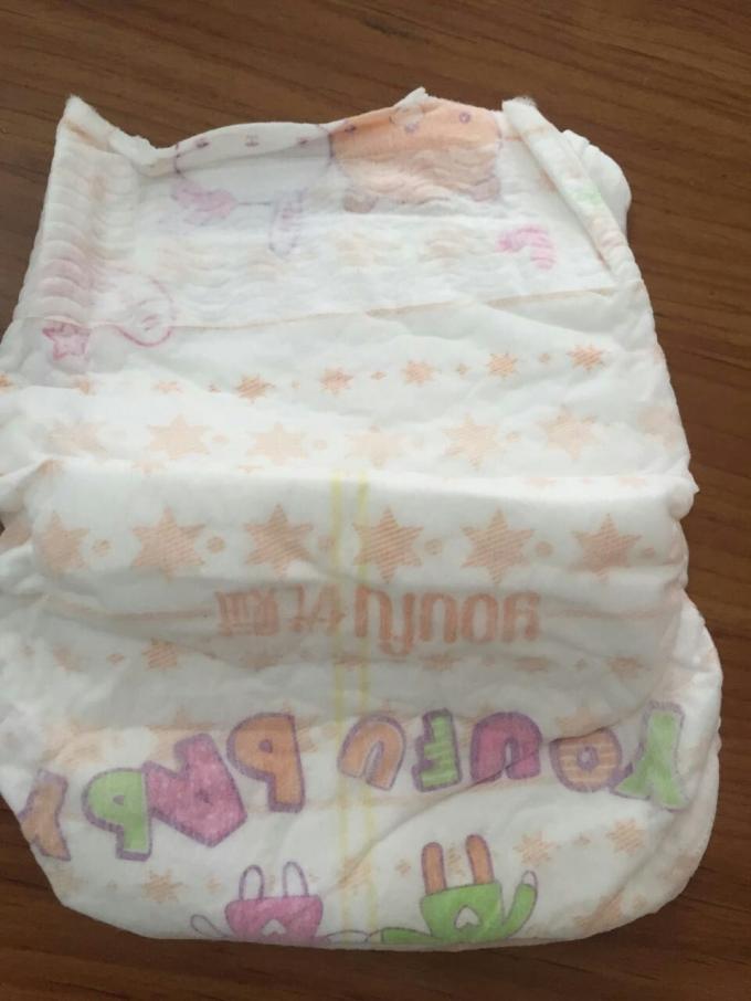 Bales B Grade Diapers 100% Usable With Hydrophilic Nonwoven Cottony Surface