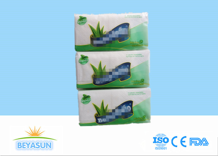 Facial Tissue Biodegradable 3ply Pocket Tissue Paper 205*210mm Dry wipes